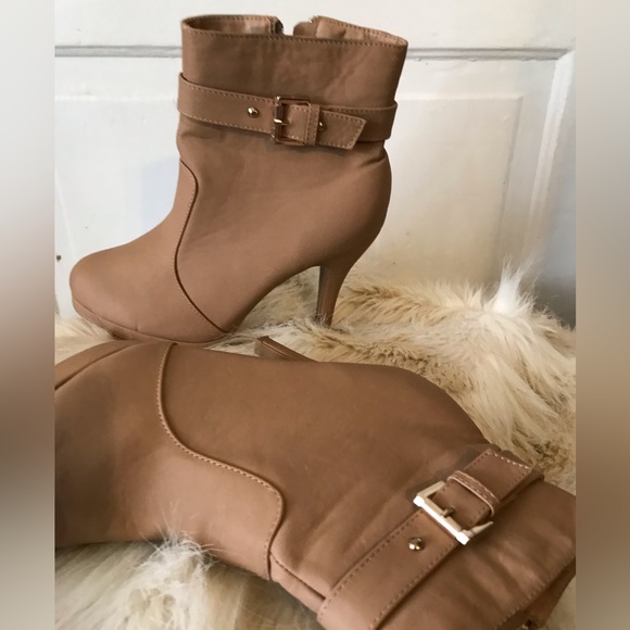 TOP Moda | Shoes | Sexy And Comfy Heeled Ankle Boots By Top Moda Size 7 ...